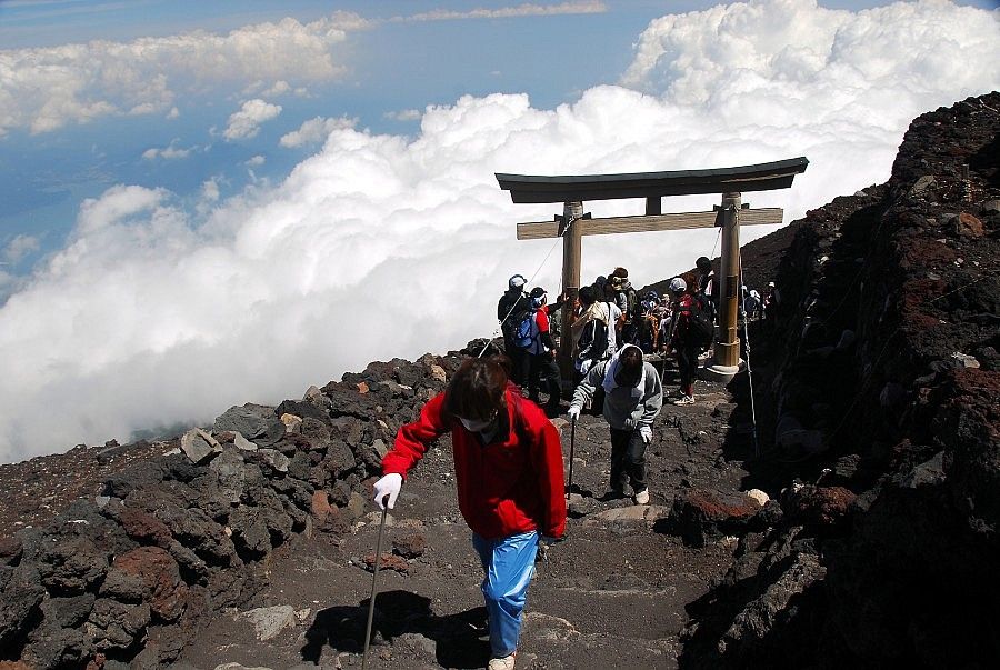 Scalare il Monte Fuji